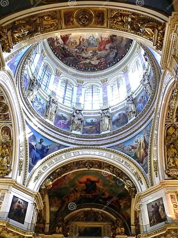 Calotte of Cathedral editorial image. Image of beauty, domes - 215735