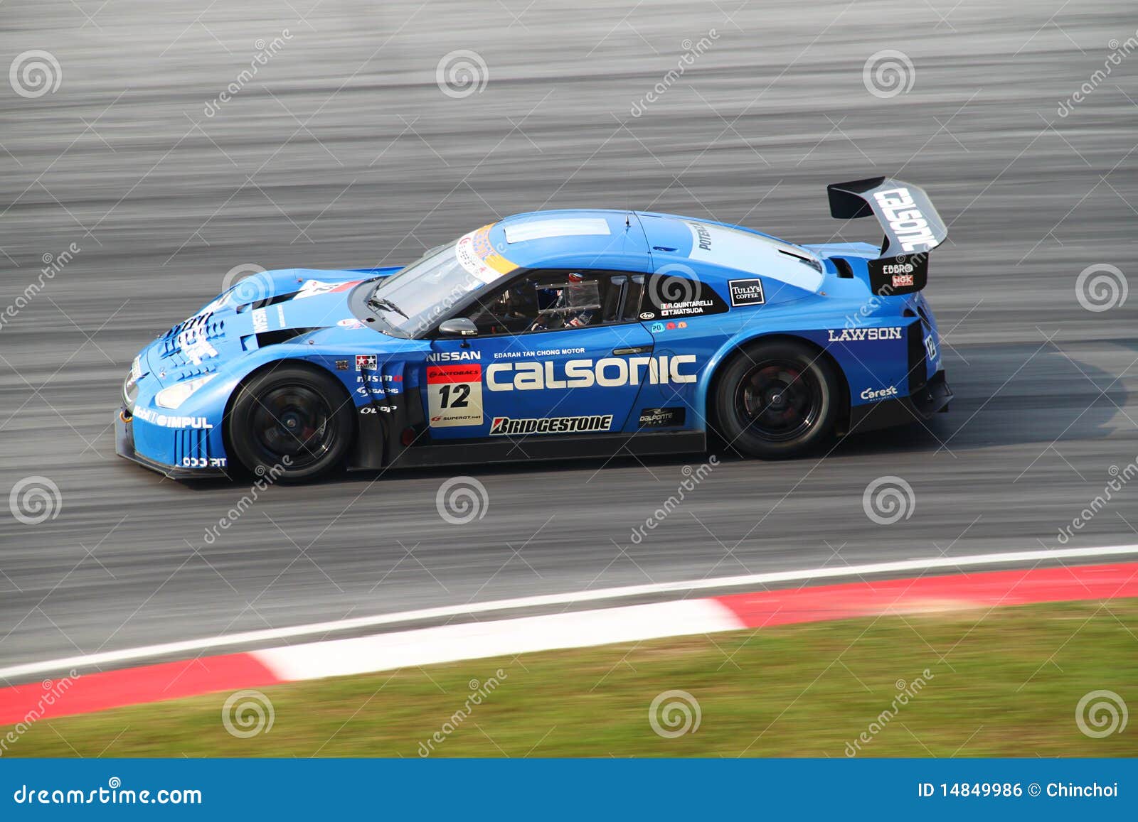 Calsonic Nissan 12,SuperGT 2010 Editorial Photo - Image of competition ...
