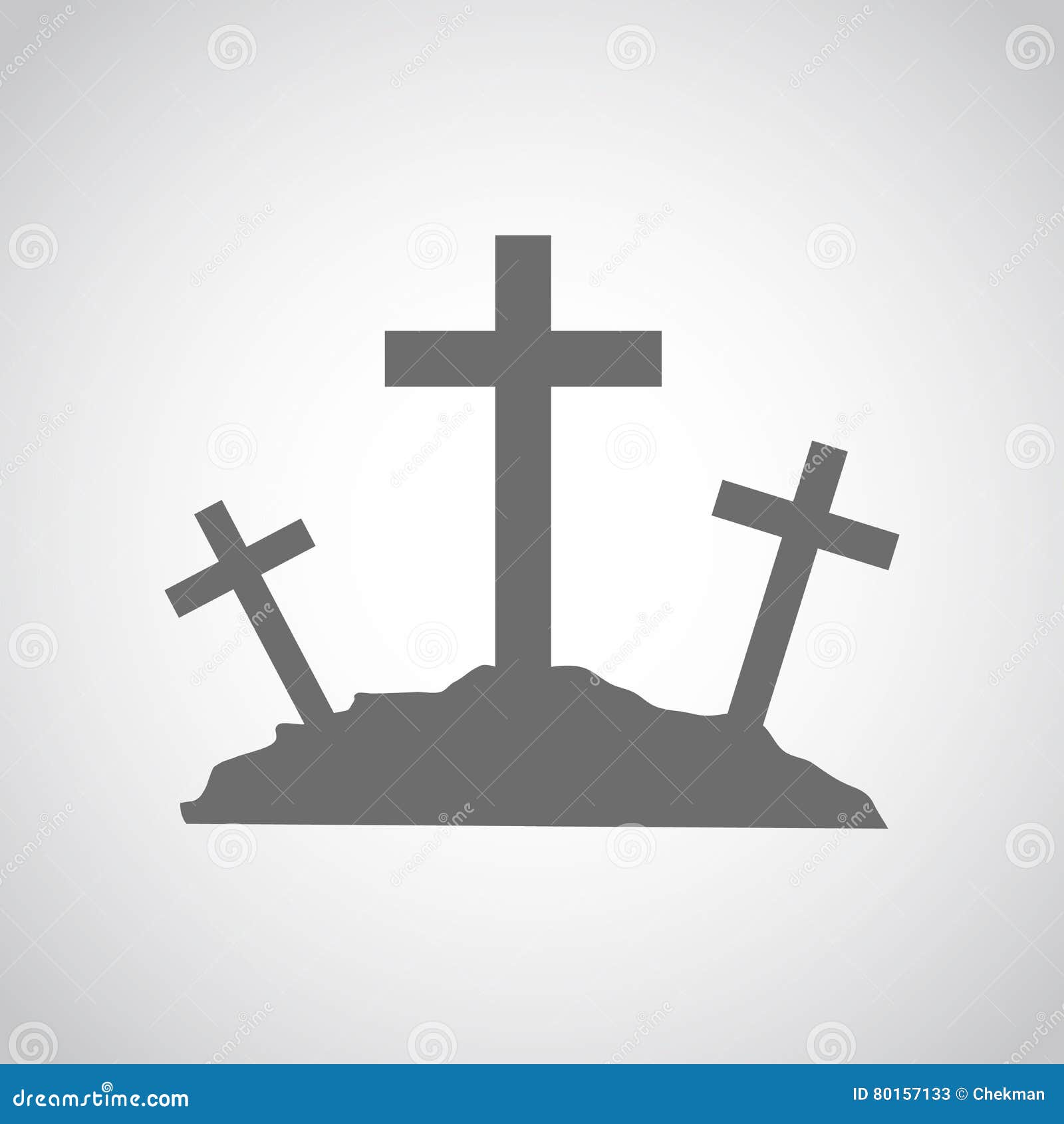 Calvary Icon. Vector Illustration. | CartoonDealer.com #80157133