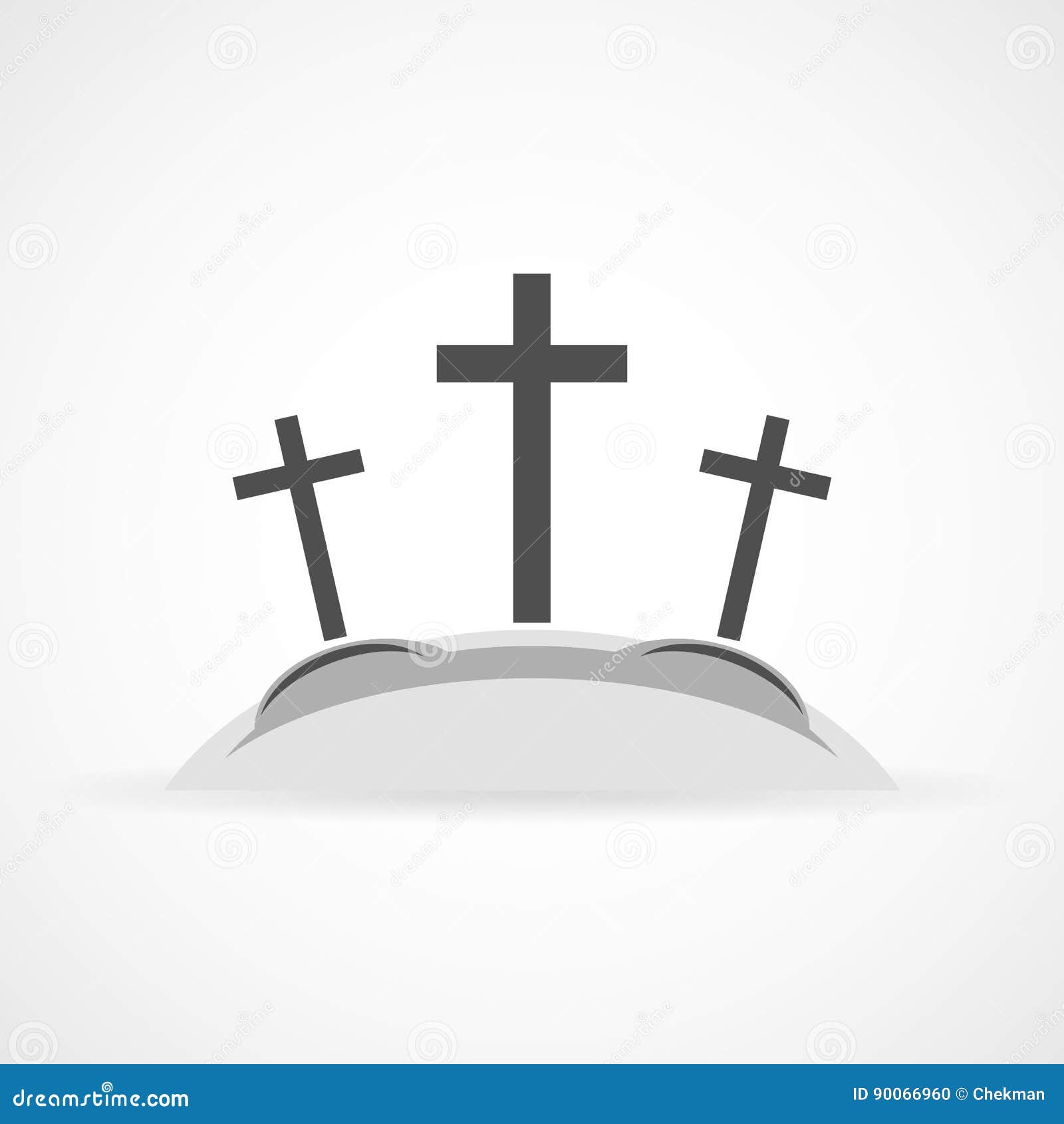 Calvary Icon. Vector Illustration. | CartoonDealer.com #80157133