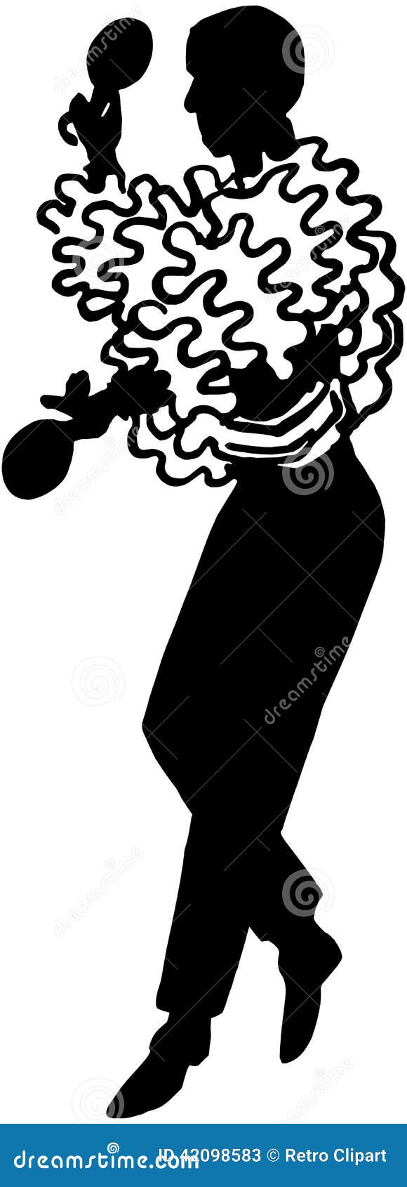 Calypso Music Style Vector Illustration | CartoonDealer.com #131628726