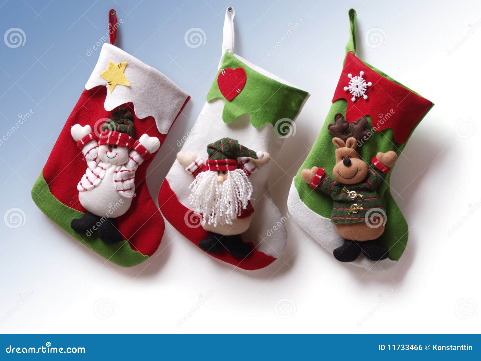 Calze di natale fotografia stock. Immagine di pitture - 11733466