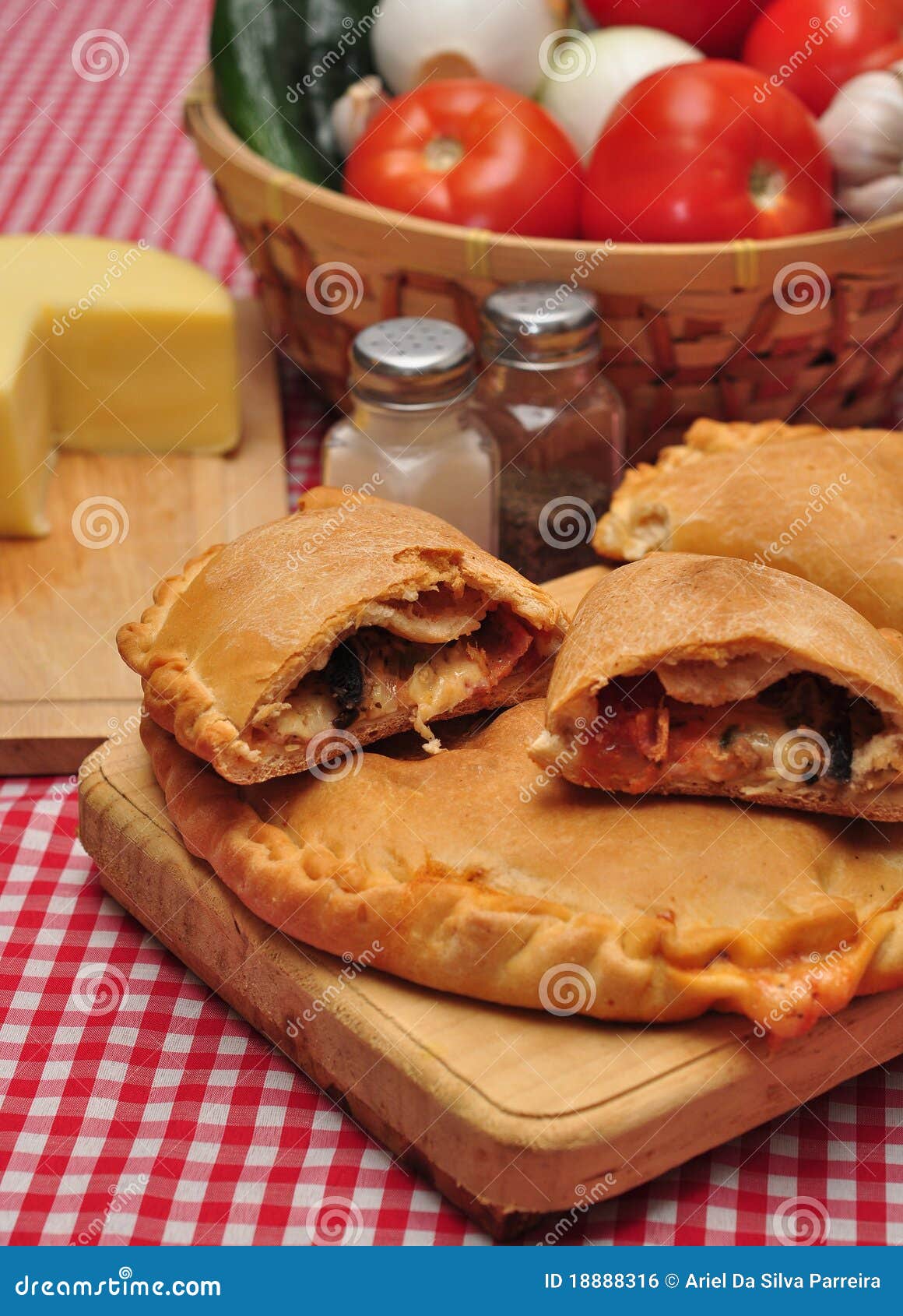 Calzone stock photo. Image of italian, nutrition, pizza - 18888316