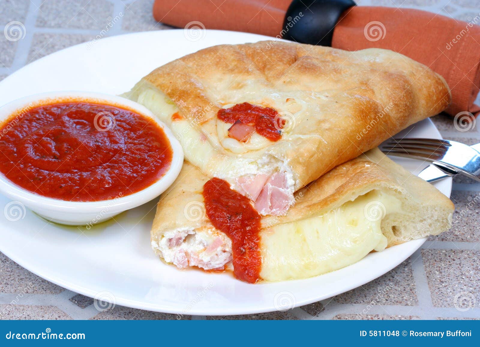 Calzone stock photo. Image of tasty, italian, meal, delicious - 5811048
