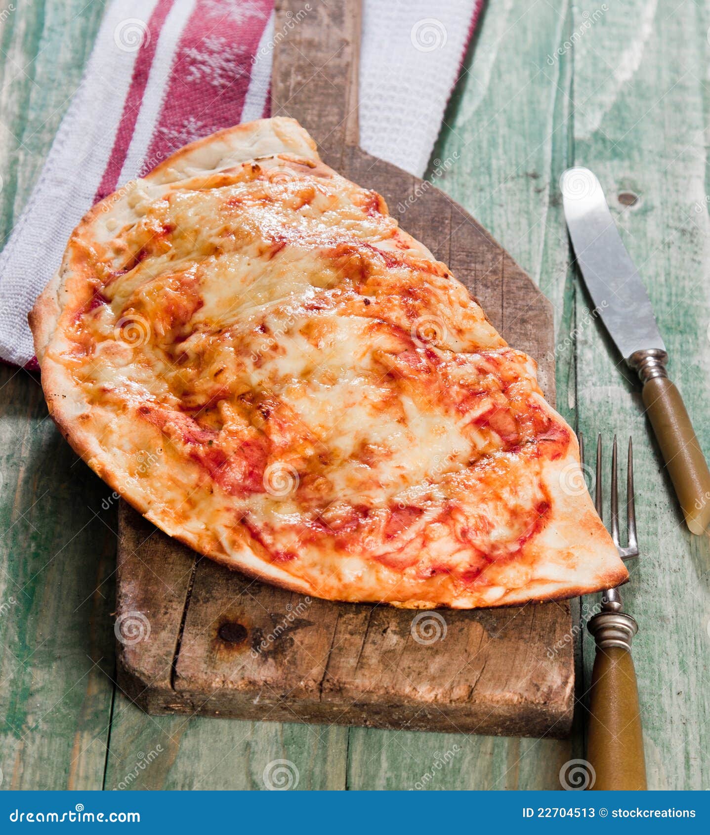 Calzone pizza stock image. Image of cheese, cuisine, tomato - 22704513