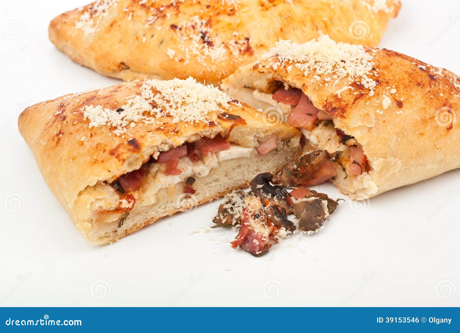 Calzone Pizza stock photo. Image of mediterranean, italian - 39153546