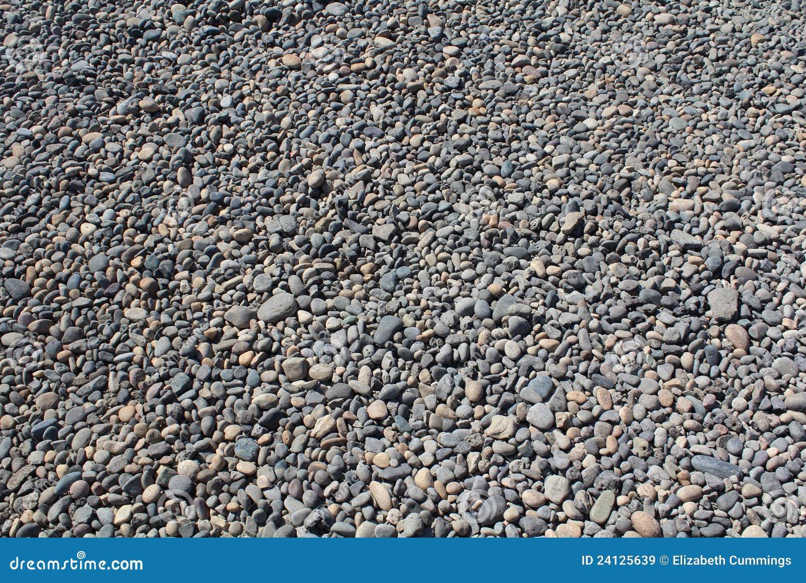 Cama De La Grava De La Roca Del Río Imagen de archivo - Imagen de ...