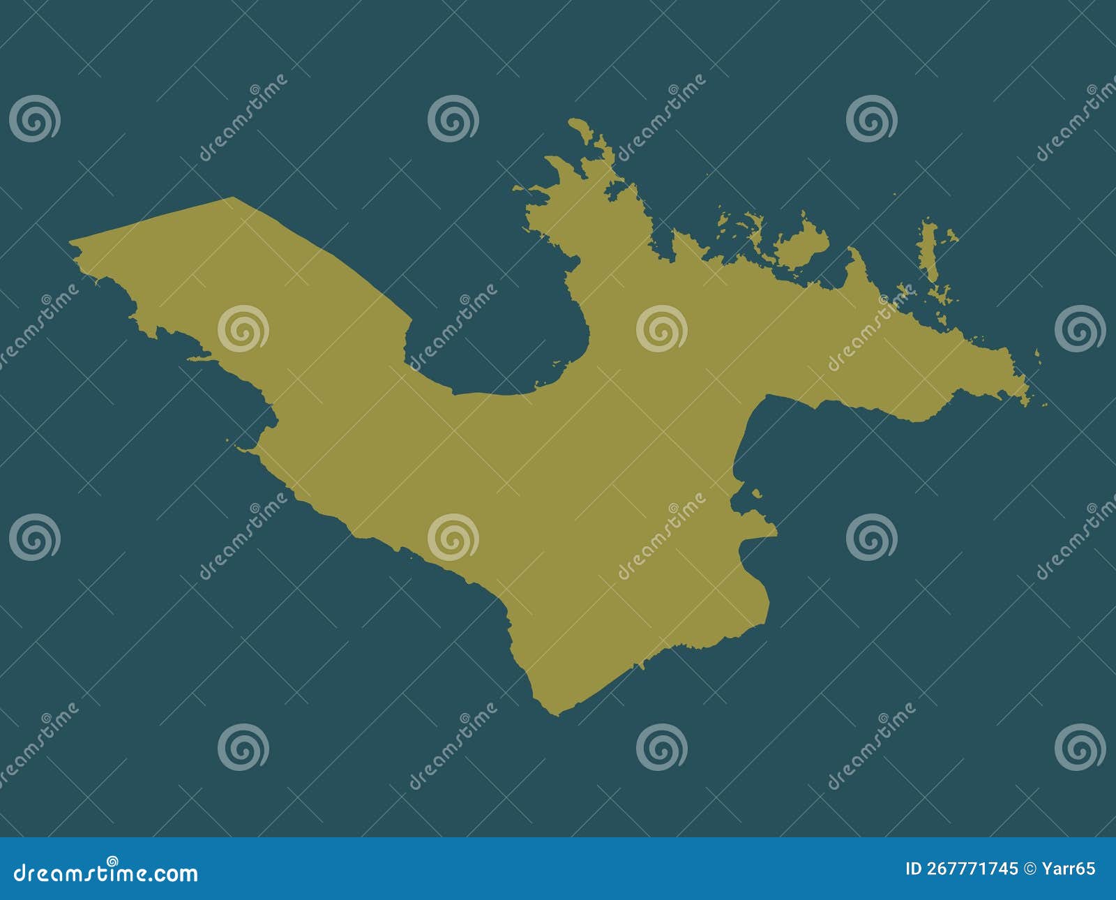 Camarines Sur, Philippines. Solid. No Legend Stock Illustration ...