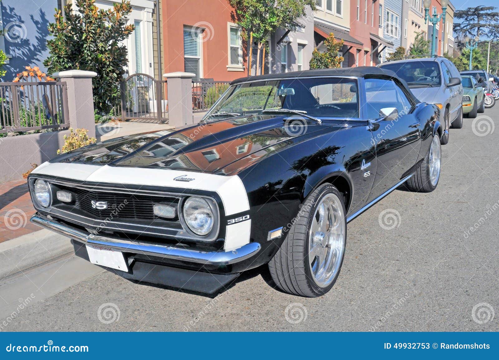 Camaro SS 350 foto de archivo editorial. Imagen de nostalgia - 49932753