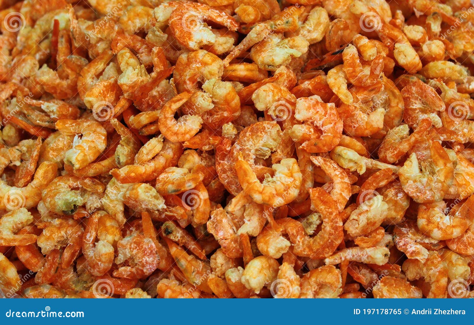 Camarones Secos Rojos Como Fondo De Marisco Imagen de archivo - Imagen ...