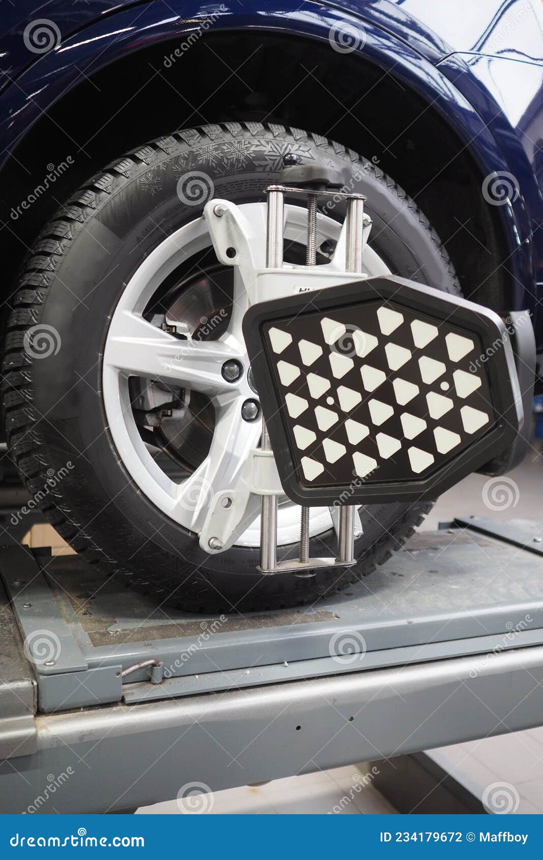 Camber toe stock photo. Image of workshop, camber, alignment - 234179672