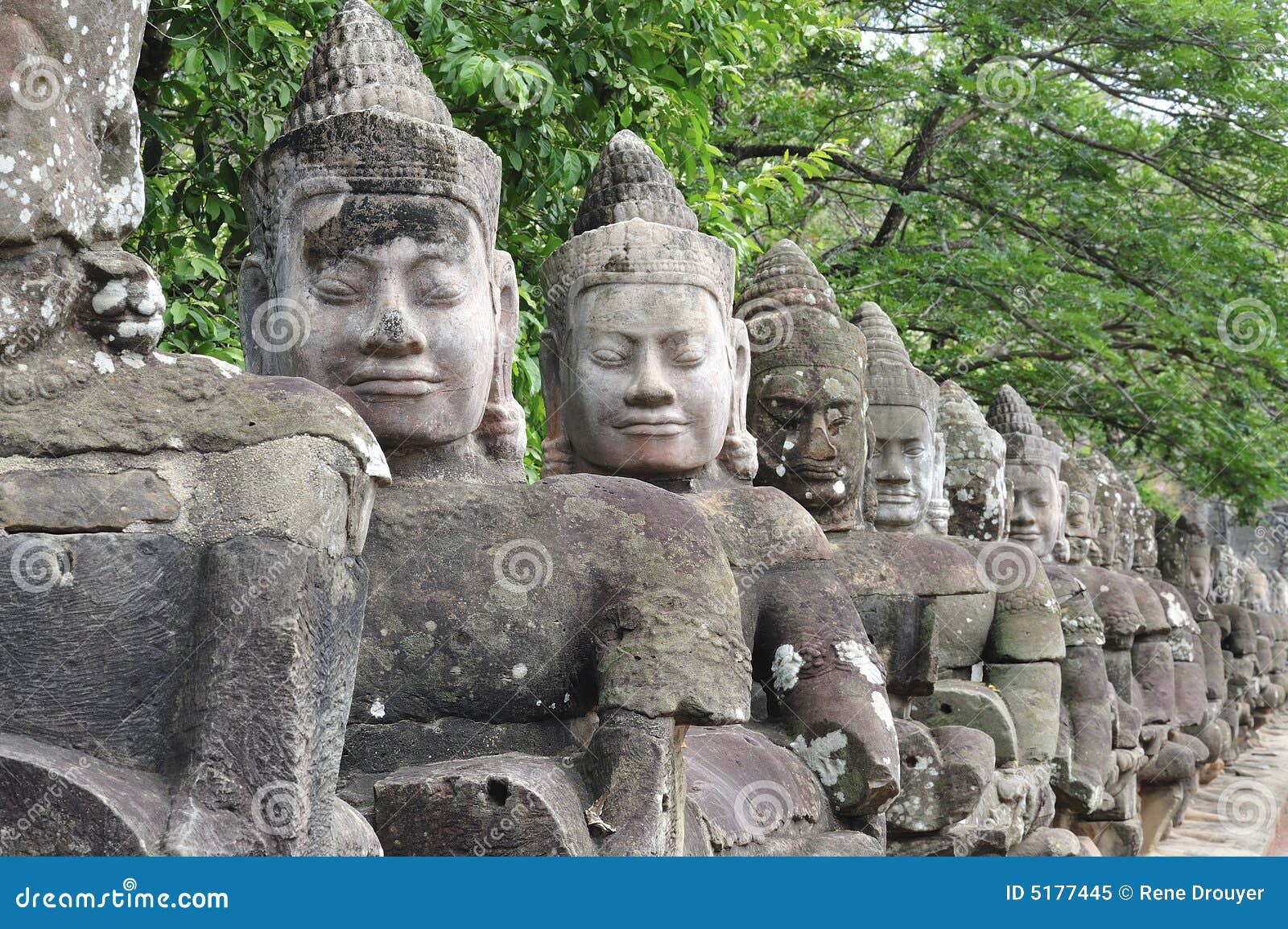 Cambodia;Angkor; Bayon Temple Stock Image - Image of temple ...