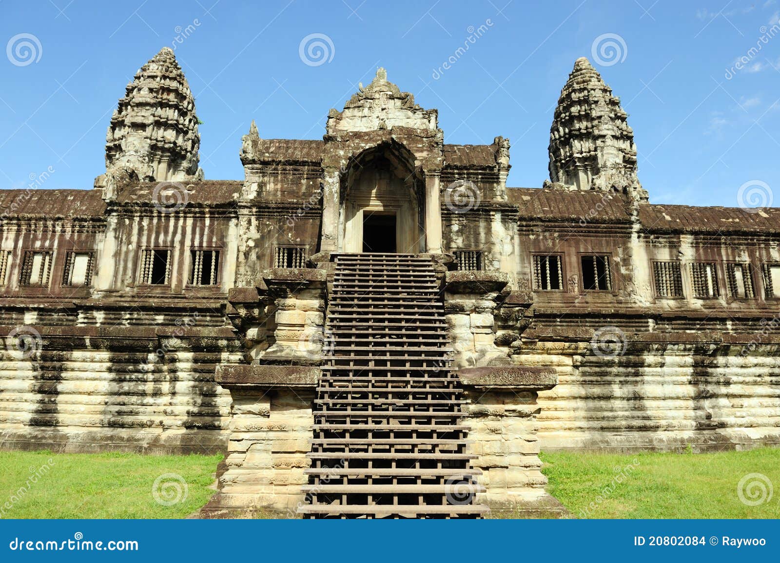 Cambodia - Angkor Wat Temple Stock Photo - Image of architecture, ruin ...