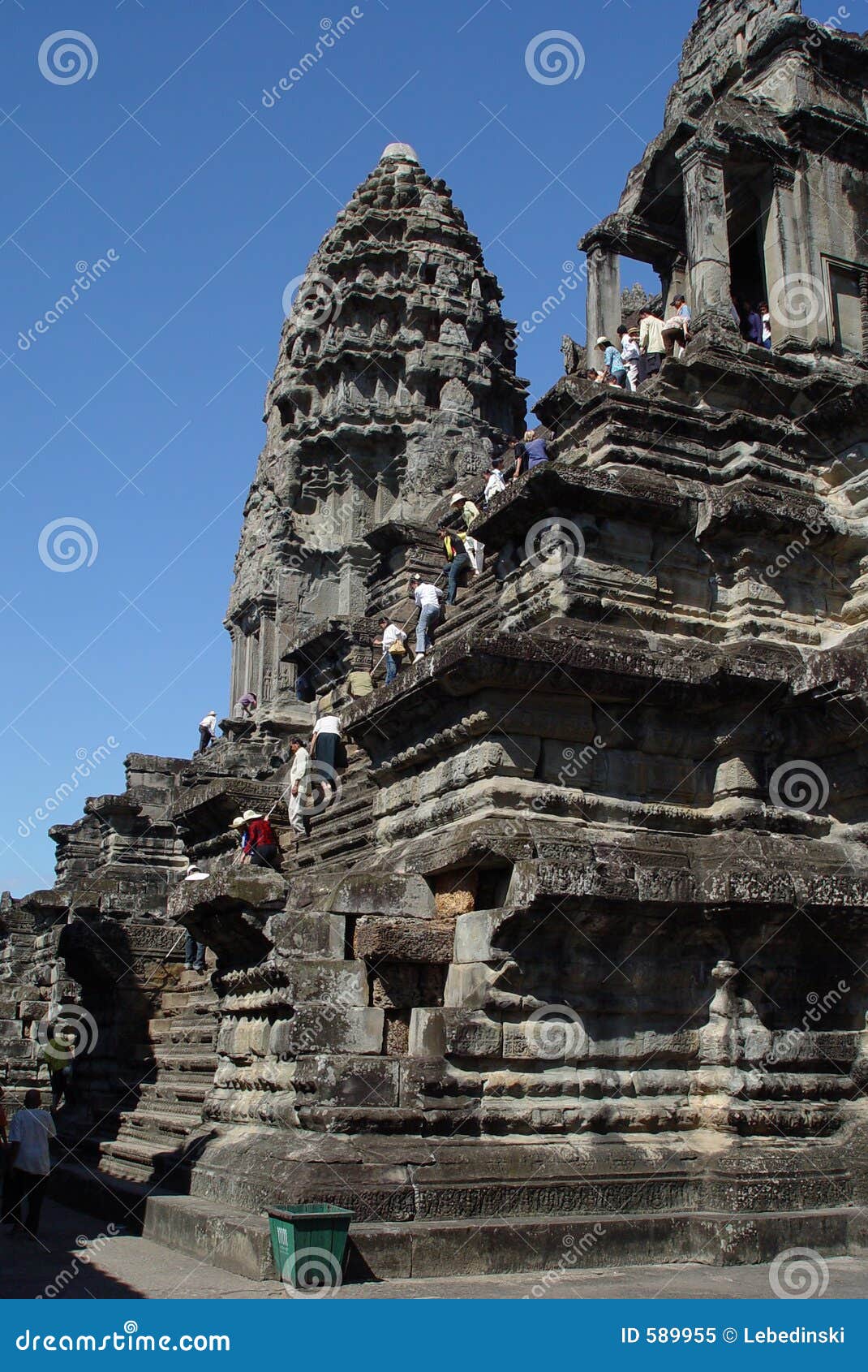 Cambodia - Angor Wat stock image. Image of devotion, park - 589955