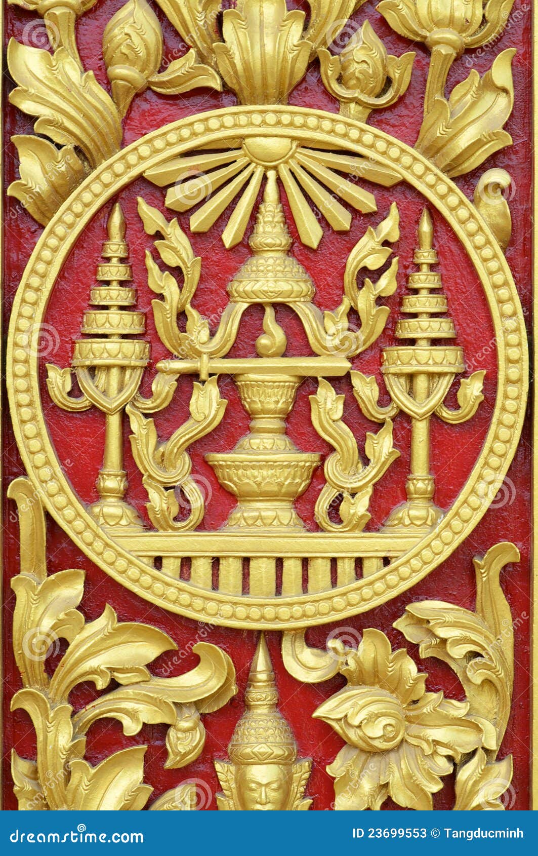 Cambodia Royal symbol stock image. Image of golden, palace - 23699553
