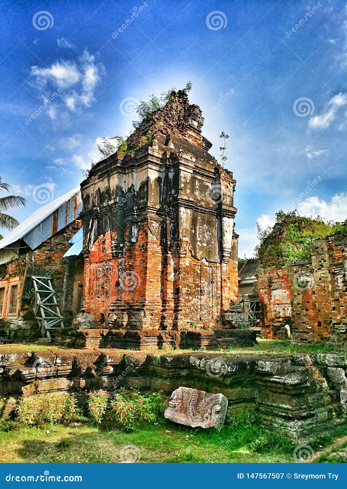 Cambodia Temple at Chiso Mountain we Spend Around 2 Hours from Phnom ...