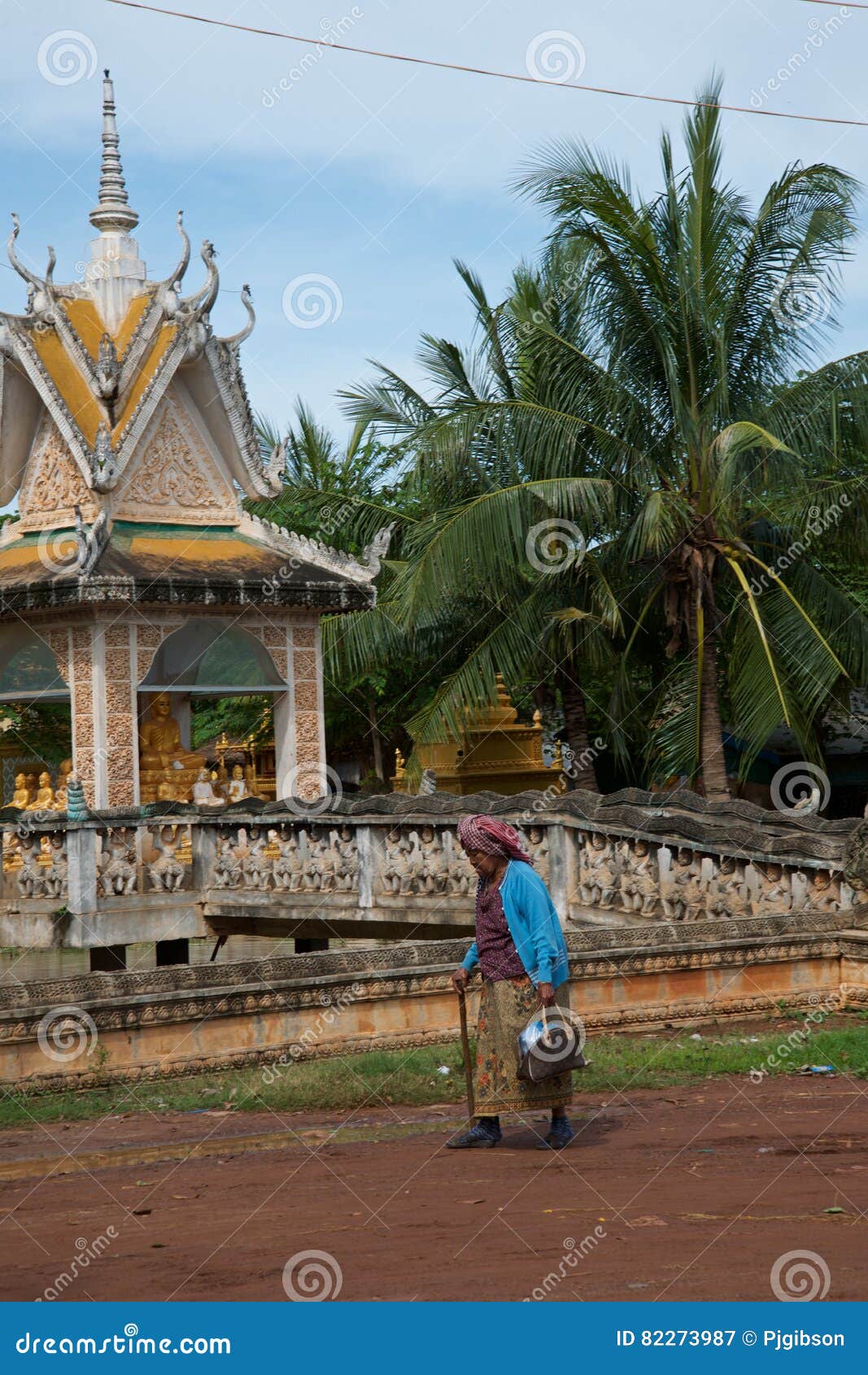 Cambodia Village editorial photography. Image of early - 82273987
