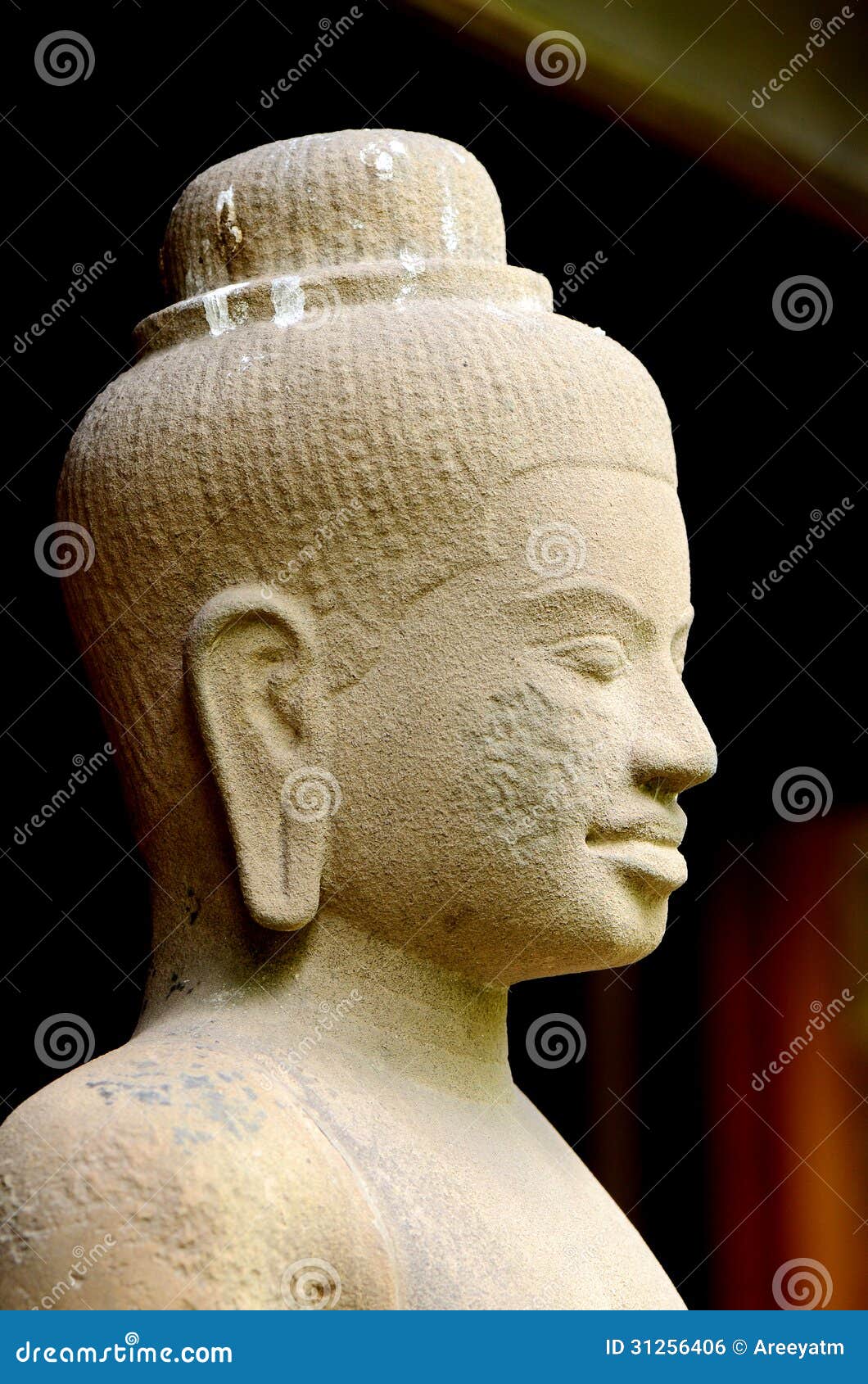 Cambodian god. stock photo. Image of heritage, khmer - 31256406