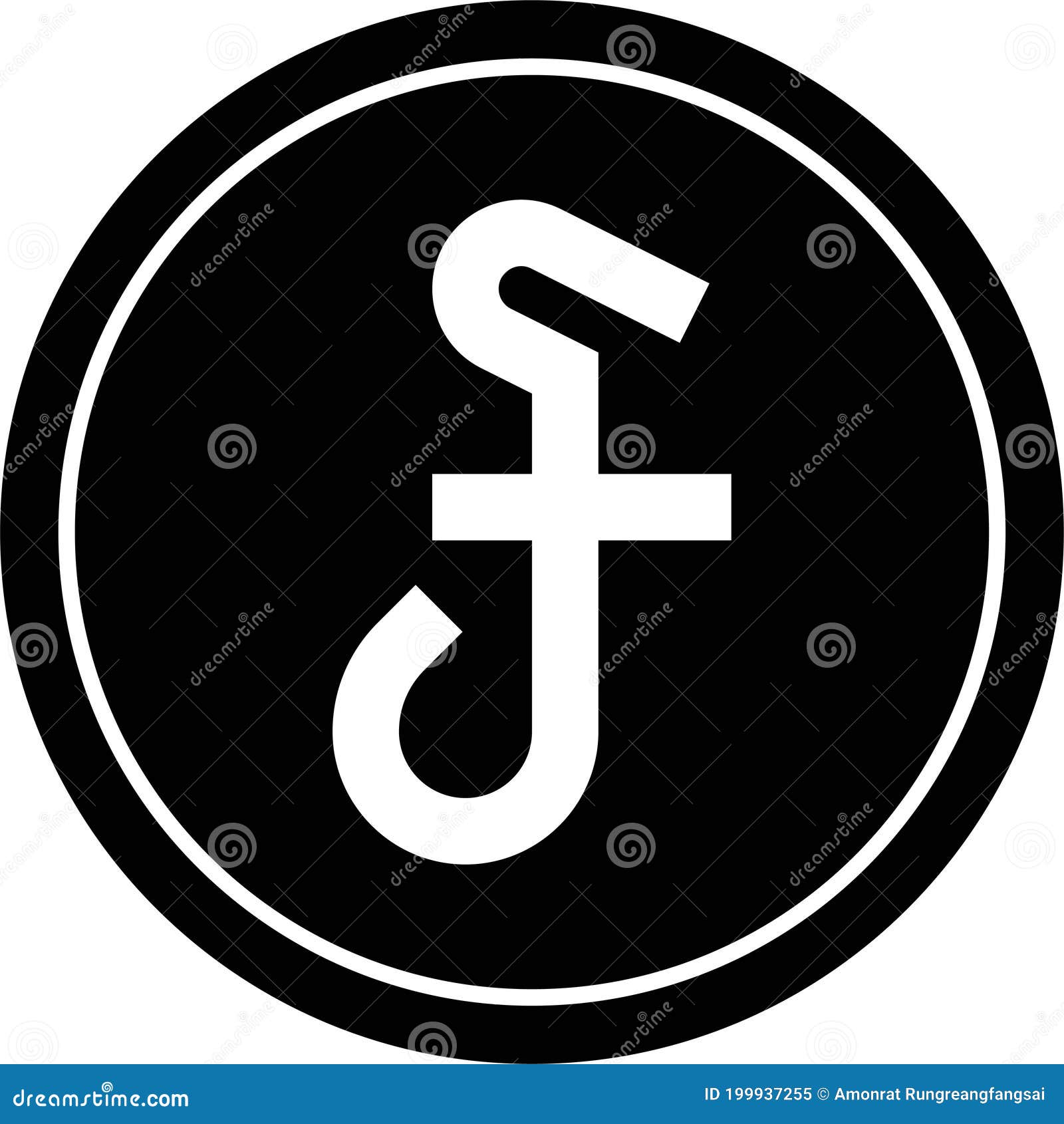 Cambodian Riel Coin Icon, Currency of Cambodia Stock Vector ...