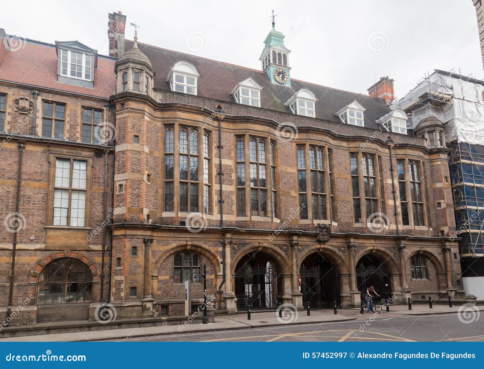 Cambridge England Historical Brick Building Editorial Photography ...