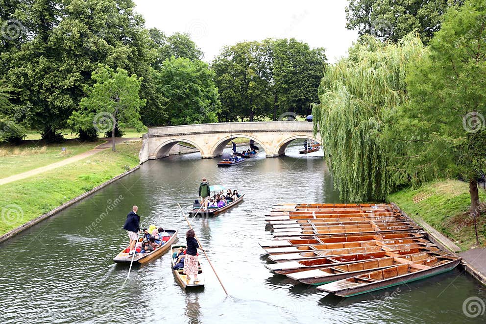 Cambridge river editorial image. Image of distance, canoeing - 287036680