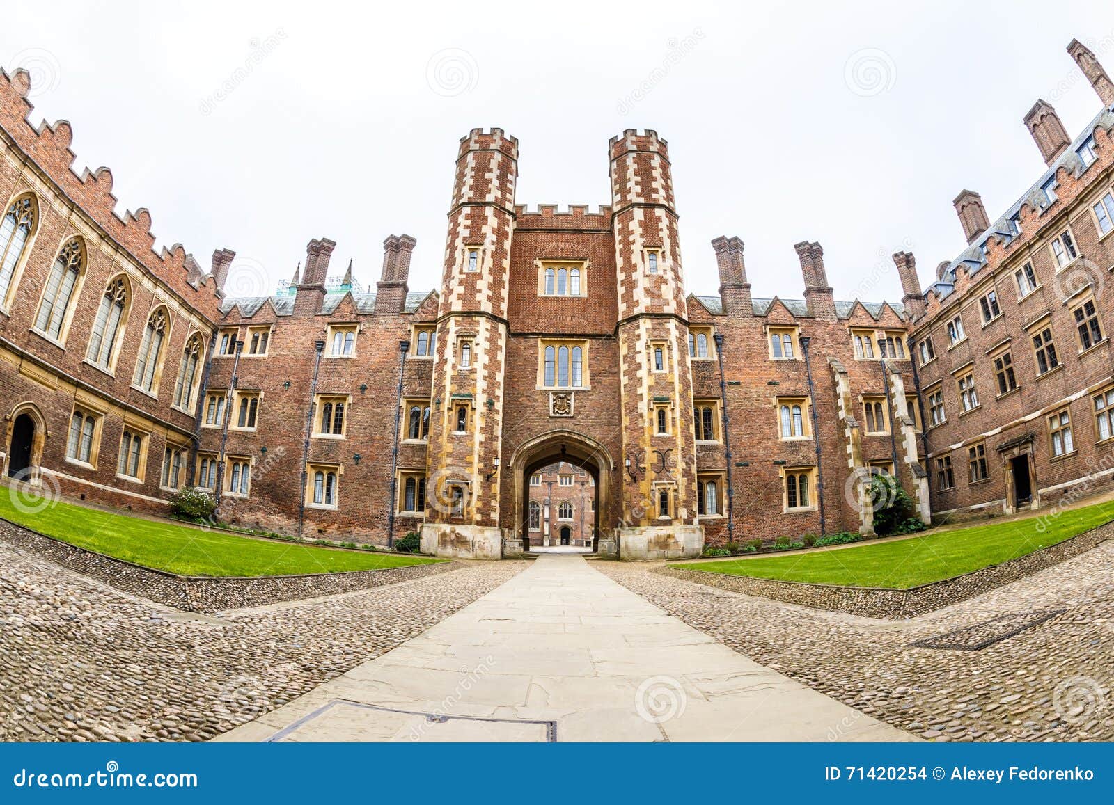 Cambridge in spring stock photo. Image of kingdom, curves - 71420254