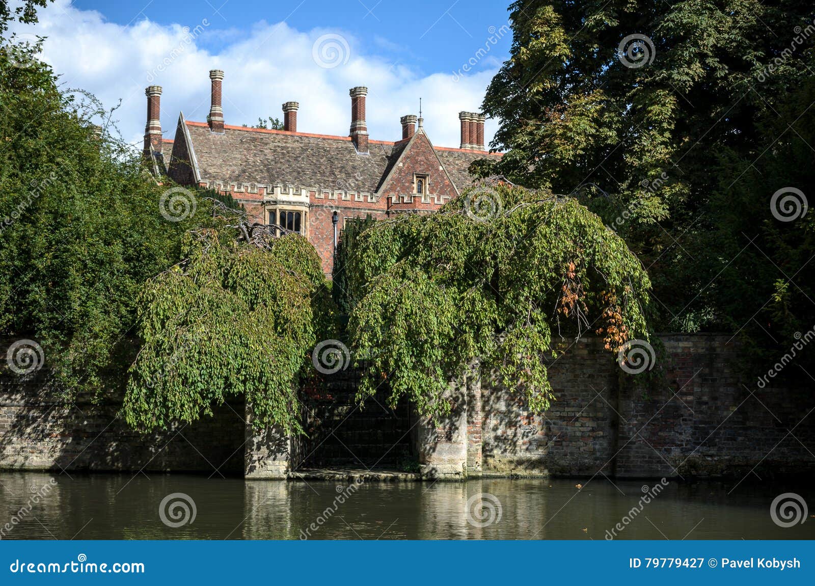 Cambridge University. View from River Cam Editorial Photography - Image ...