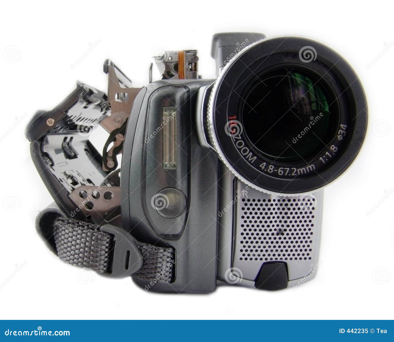 Camcorder stock image. Image of camcorder, focus, grey - 442235
