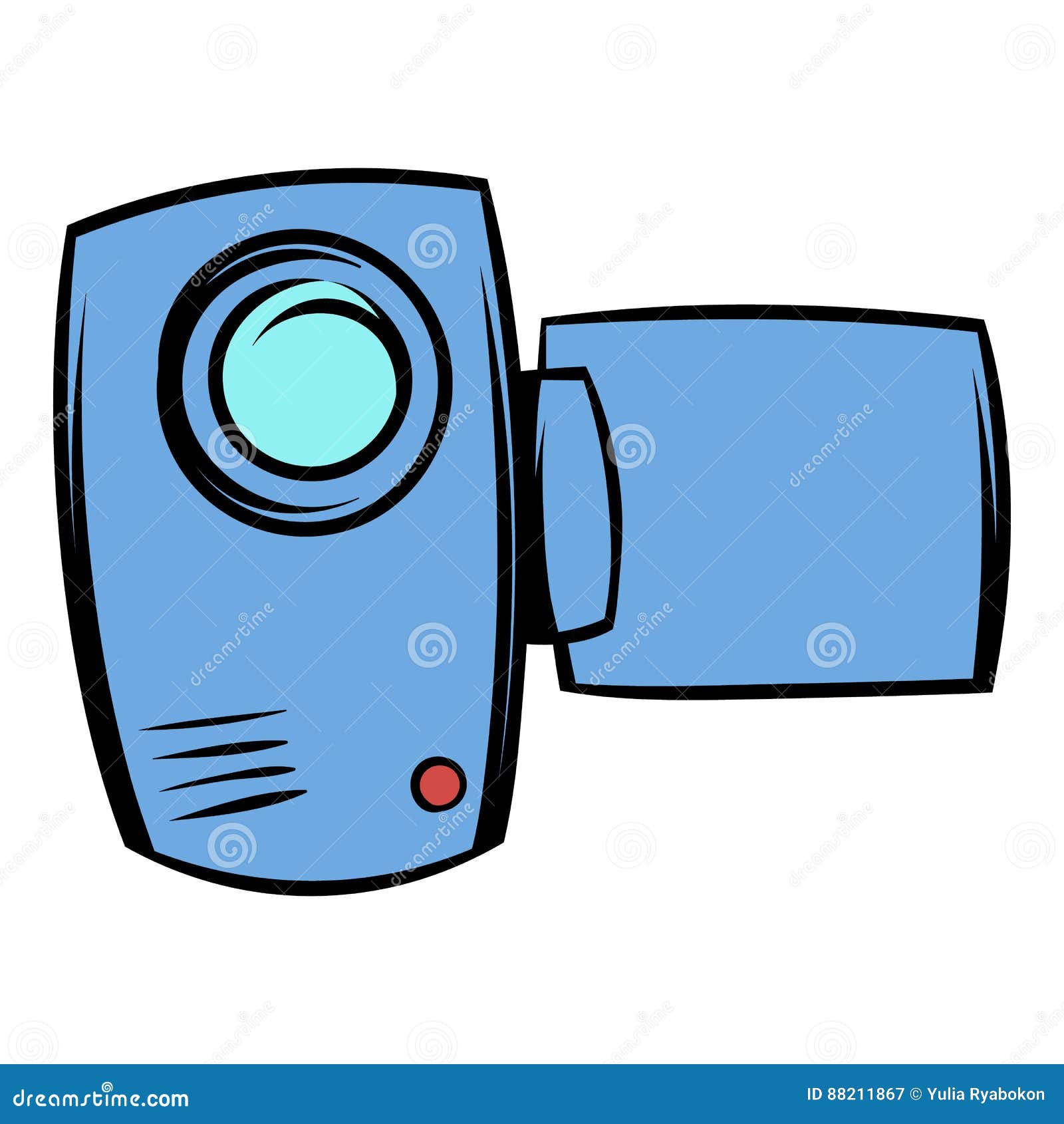 Camcorder icon cartoon stock vector. Illustration of cartoon - 88211867