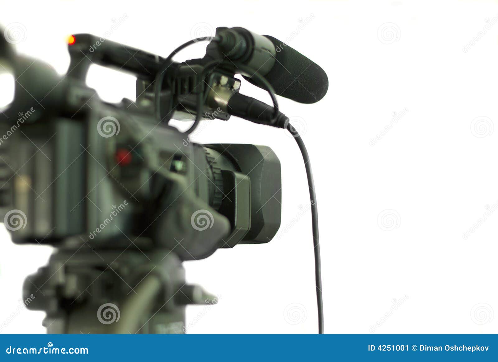 Camcorder isolated stock image. Image of equipment, broadcasting - 4251001