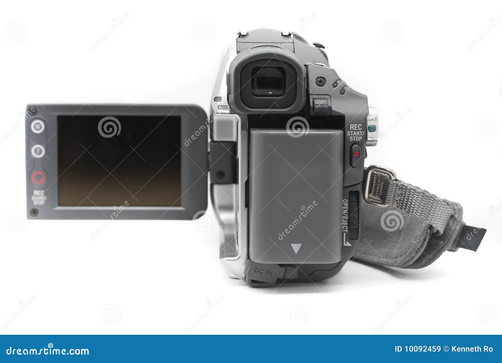 Camcorder Mini DV Camcorder View Finder Stock Image - Image of modern ...