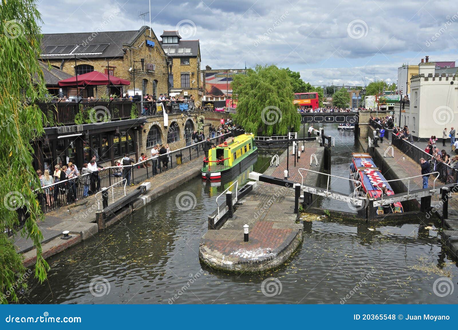 Camden Lock in London, United Kingdom Editorial Stock Photo - Image of ...
