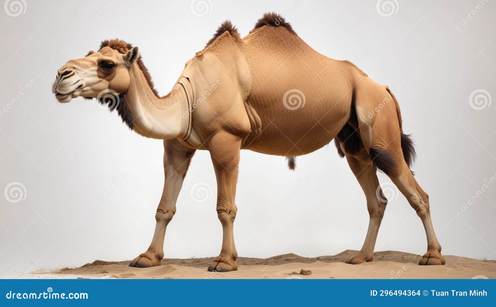 Camel on white background stock illustration. Illustration of camel ...