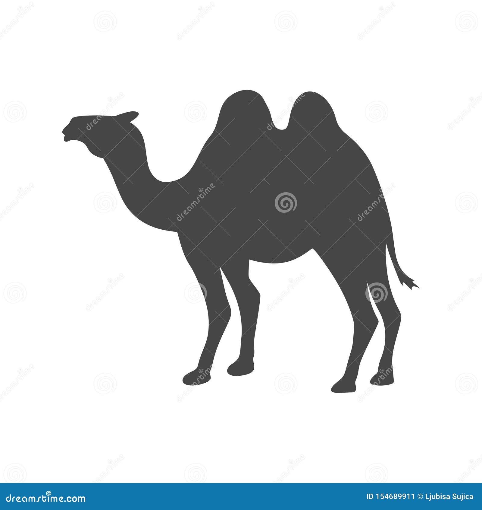 Camel Icon Flat Graphic Design - Illustration Stock Vector ...
