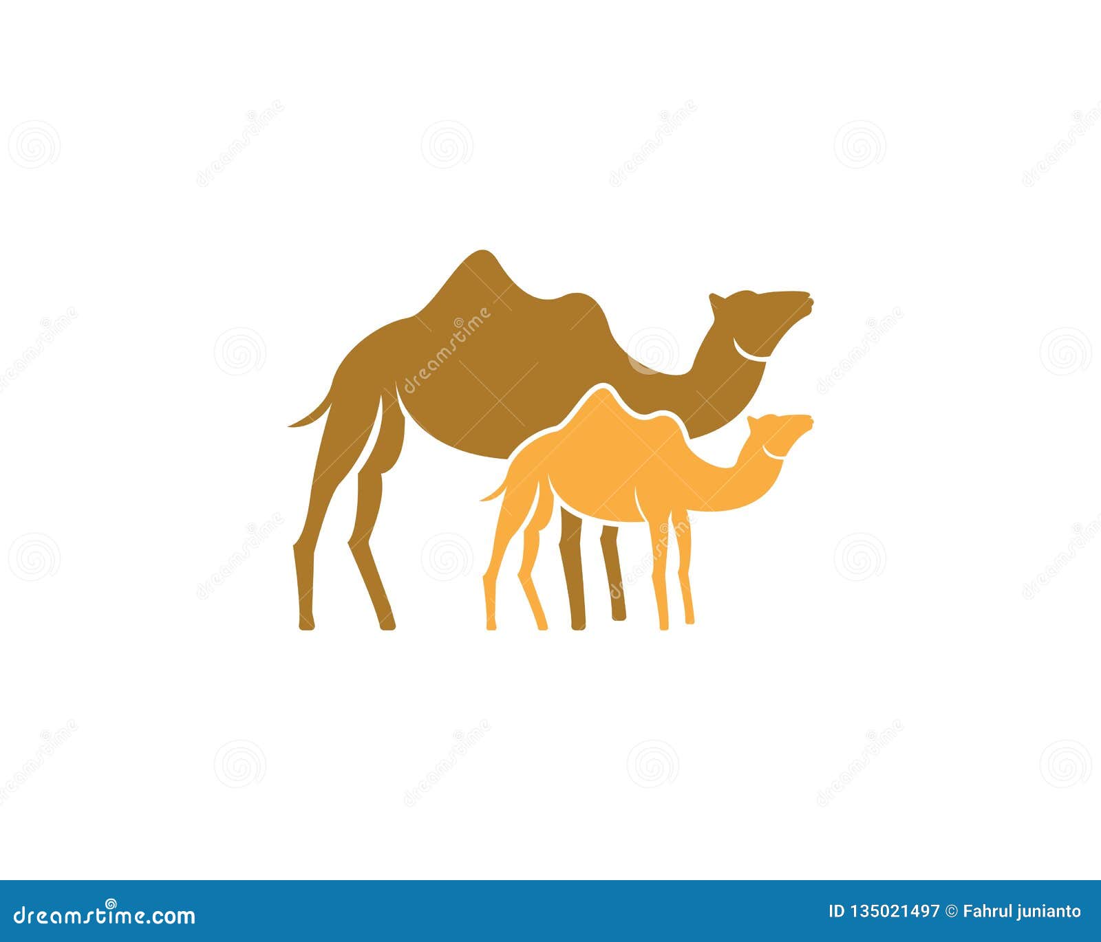 Camel Icon Logo Design Vector Illustration Stock Vector - Illustration ...