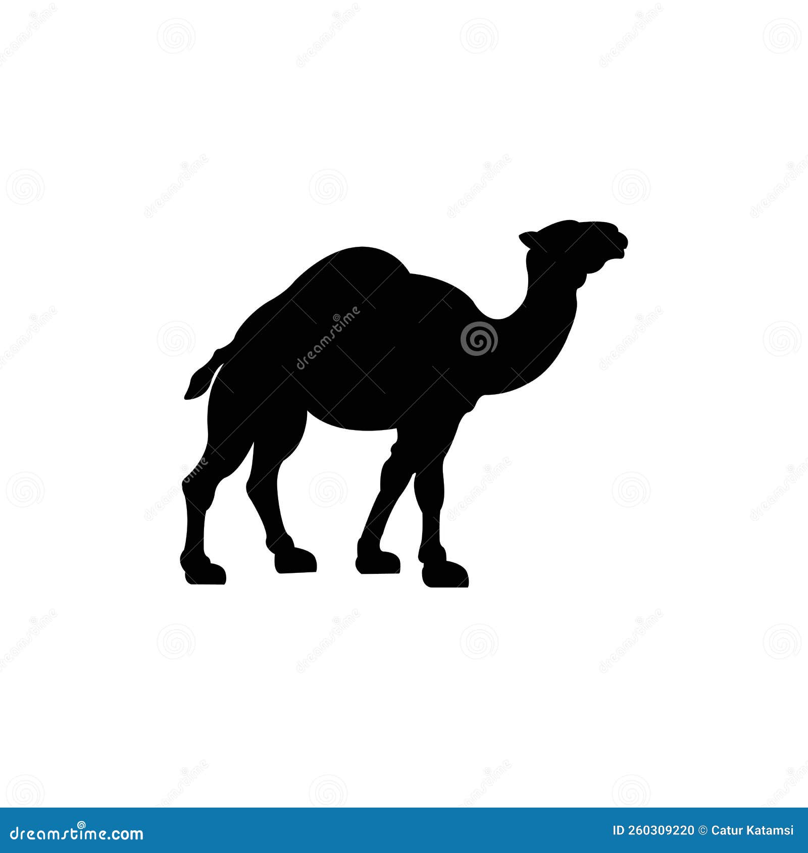 Camel Icon Logo Vector Design Stock Vector - Illustration of animal ...