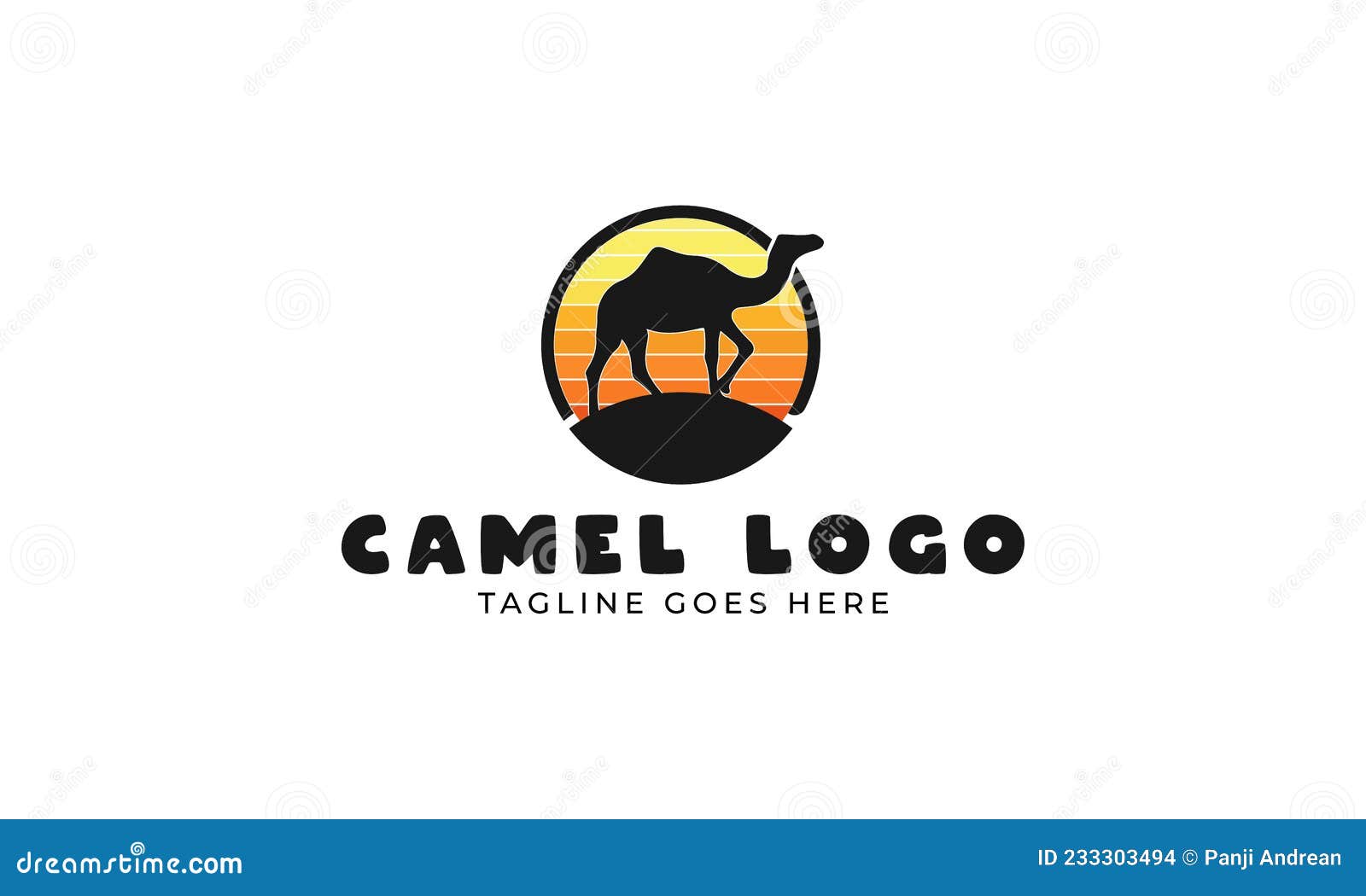Camel logo stock vector. Illustration of logo, mammal - 233303494