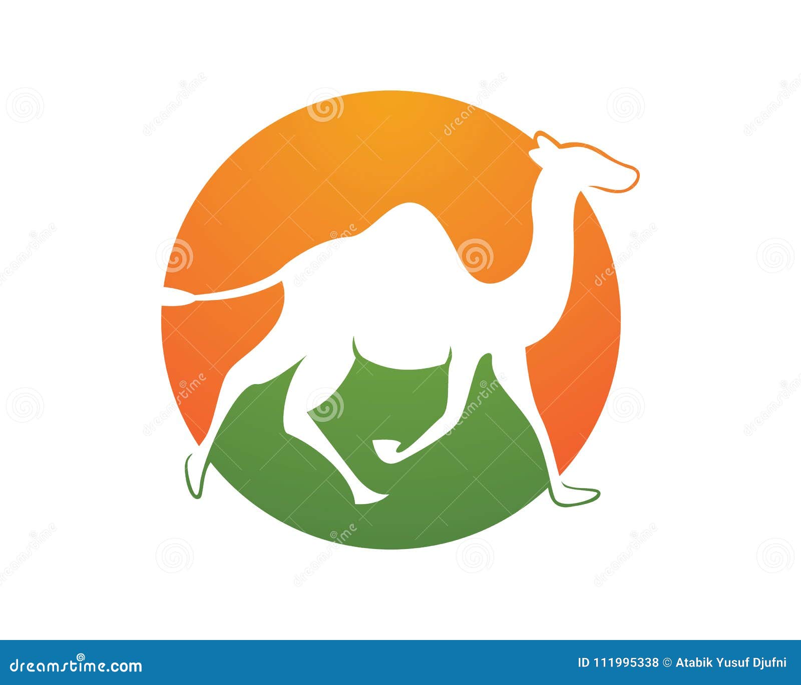 Camel Logo Template Vector Illustration | CartoonDealer.com #111995338