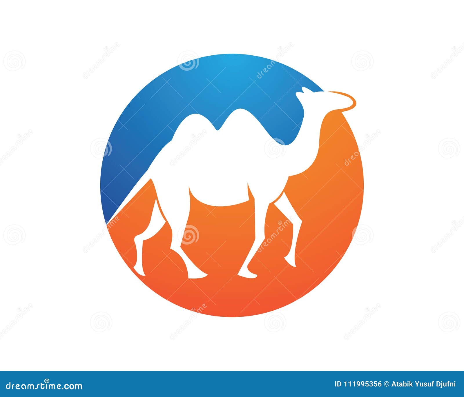Camel logo template stock vector. Illustration of cheerful - 111995356