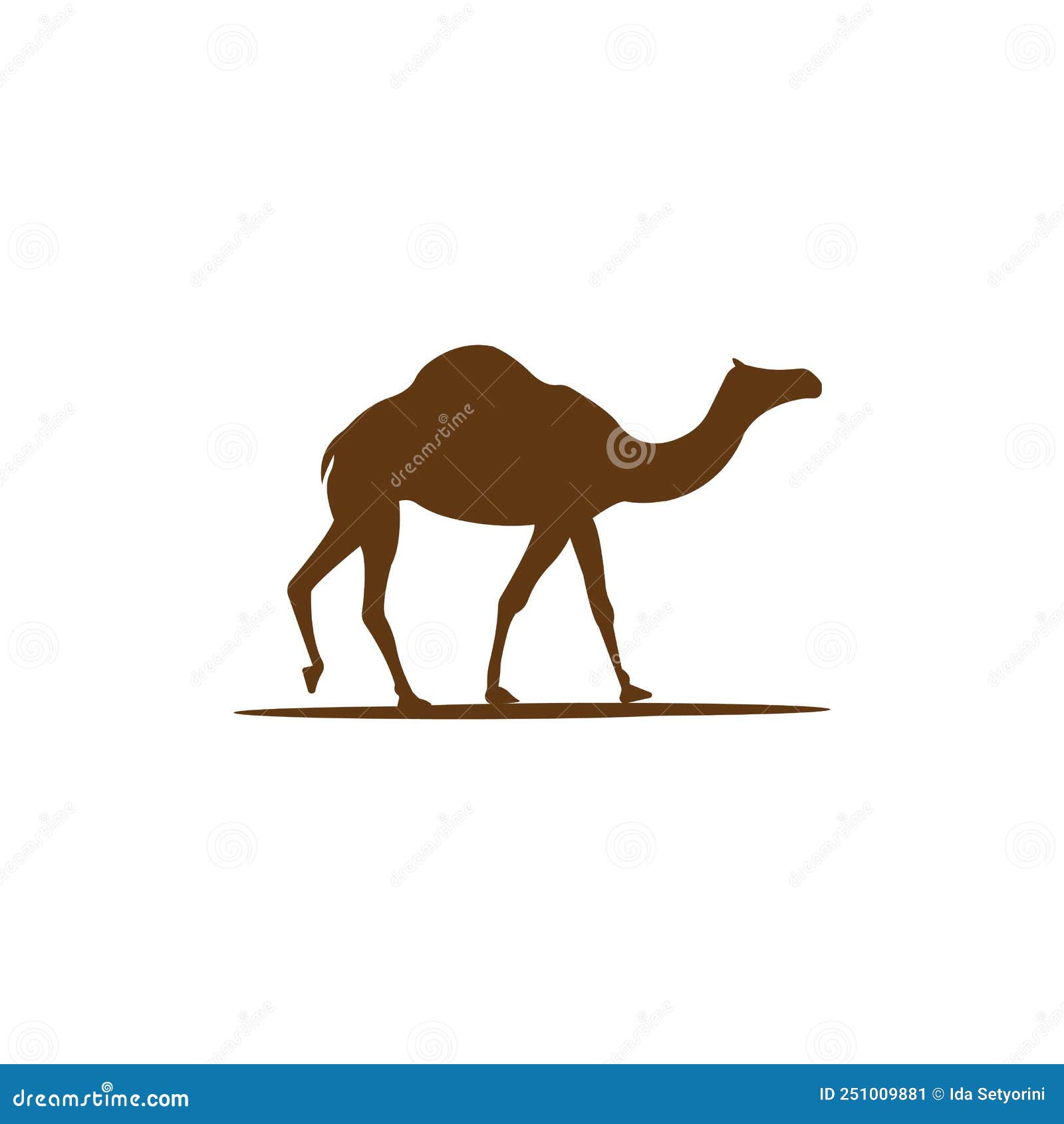 Camel Logo Vector Illustration Design Stock Illustration - Illustration ...