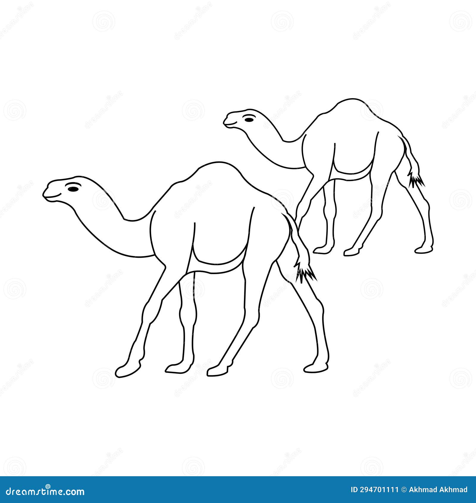 Camel Logo Template Vector Illustration | CartoonDealer.com #111995338