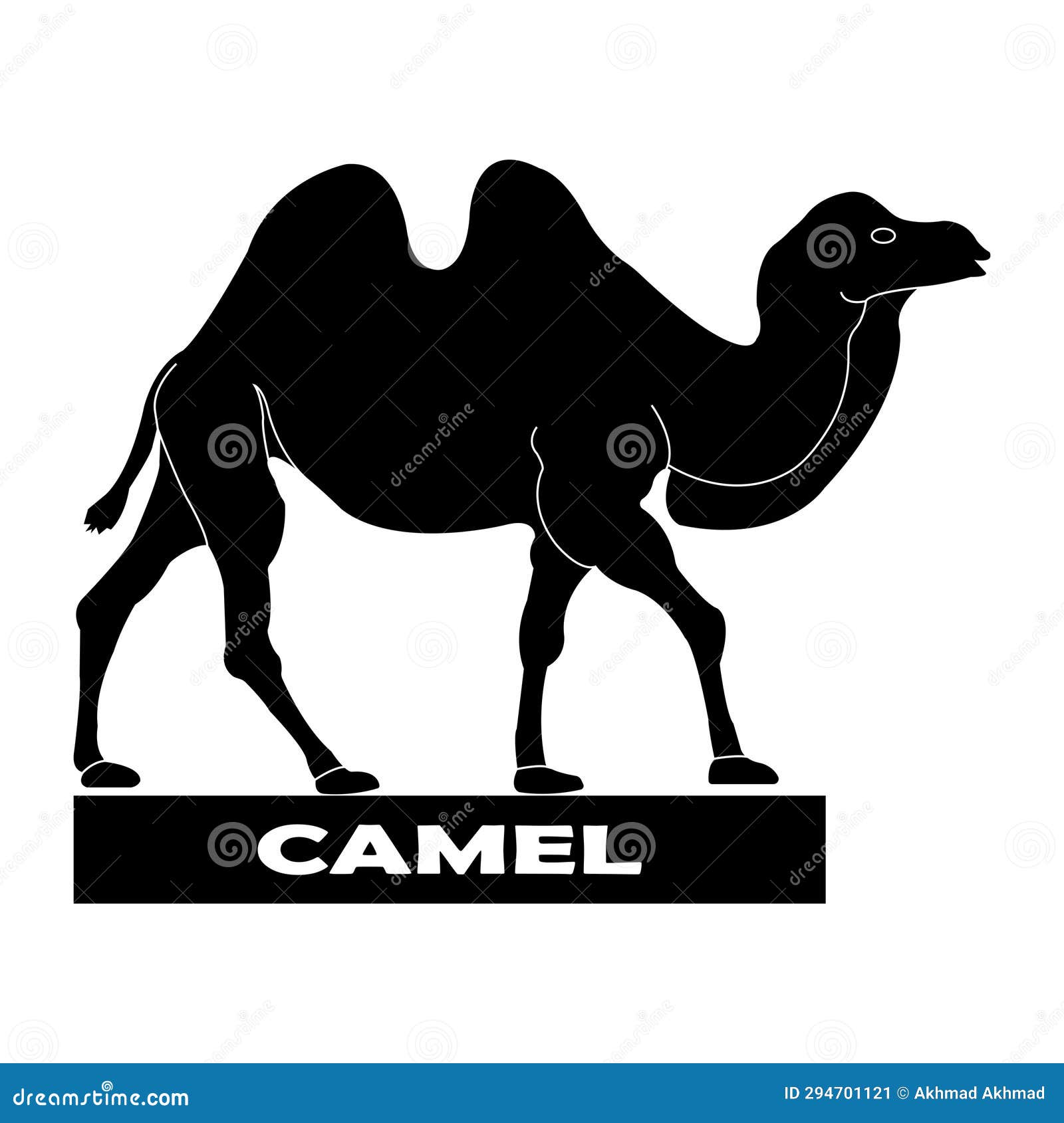 Camel logo stock illustration. Illustration of black - 294701121