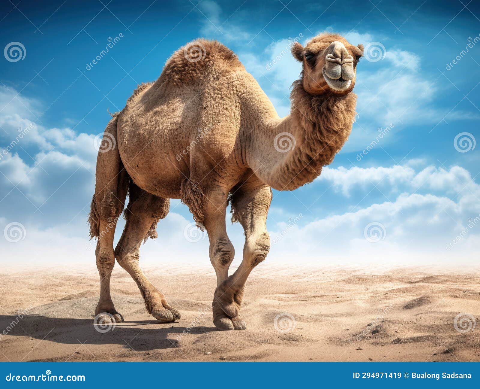 Camel Made with Generative AI Illustration Stock Illustration ...