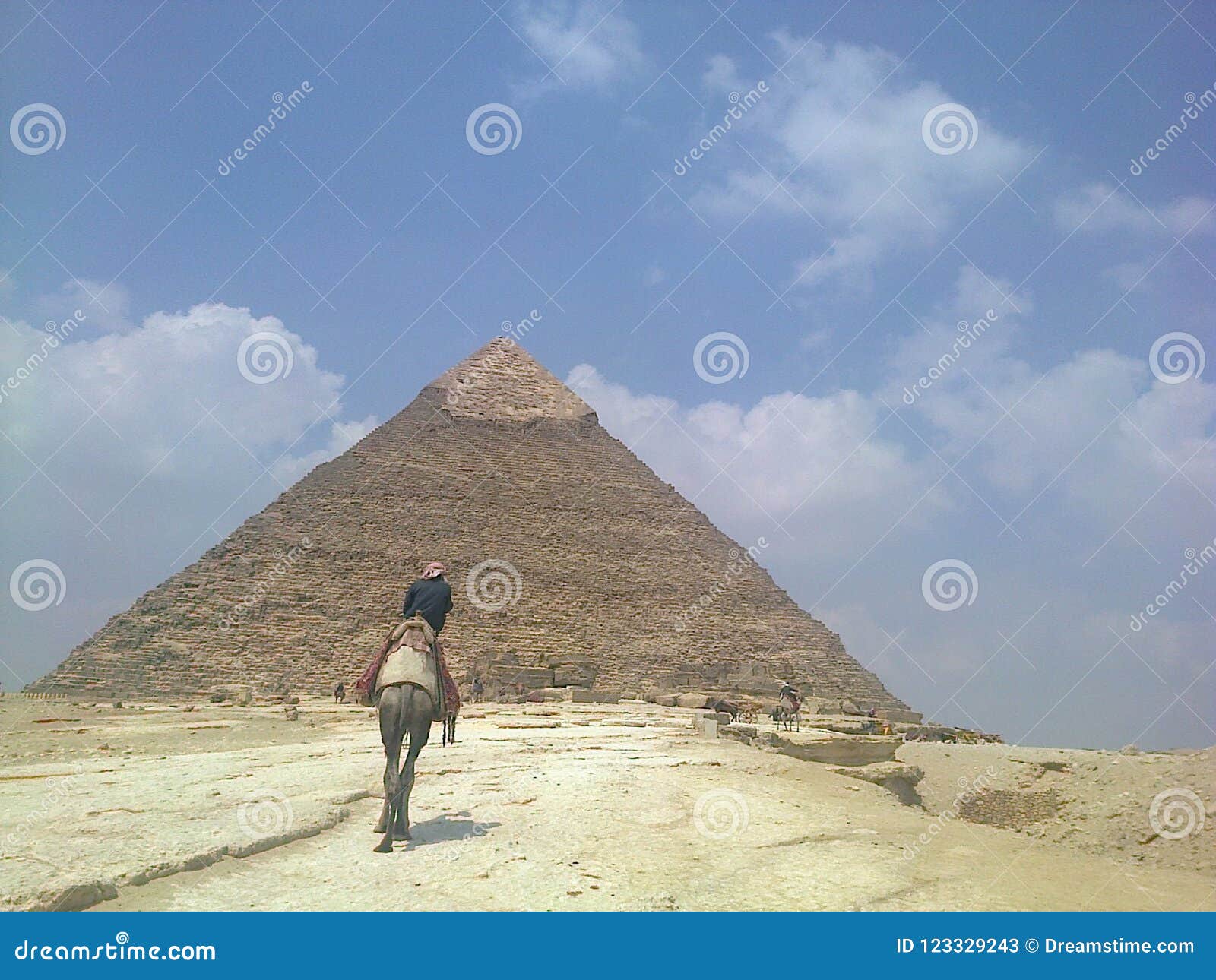 Pyamids of Egypt stock image. Image of area, discover - 123329243