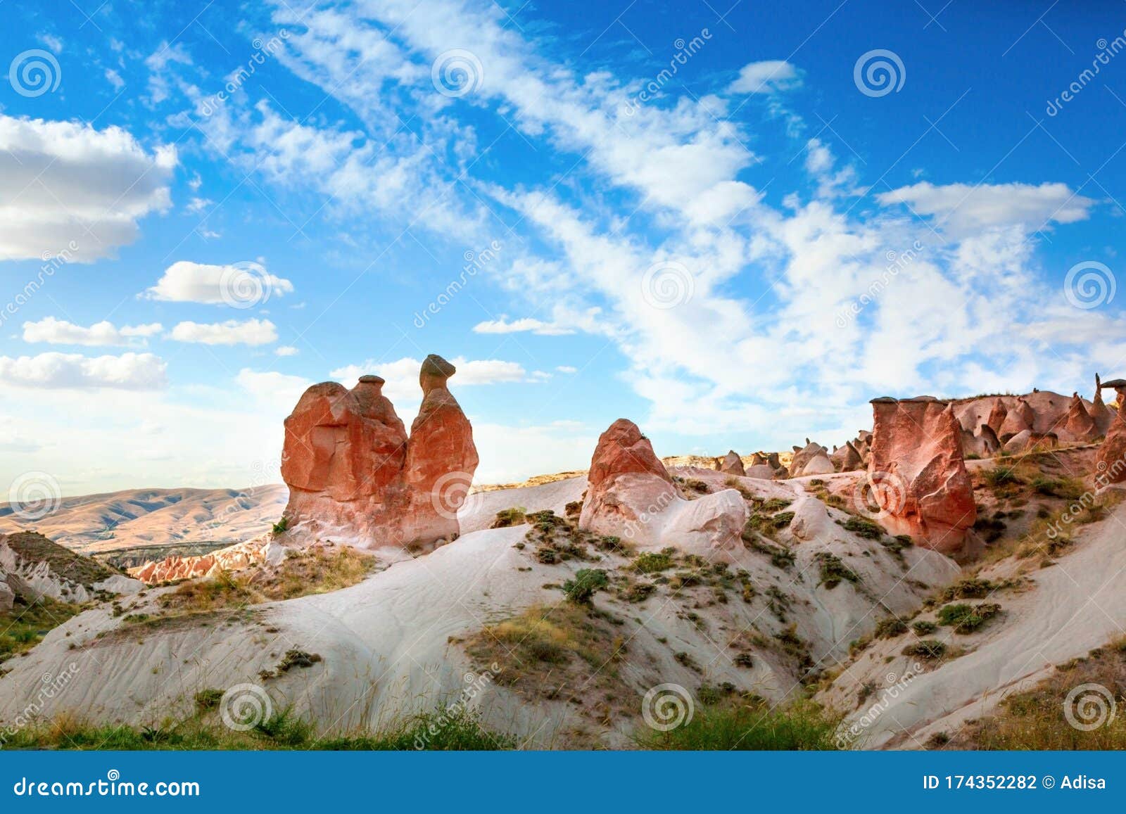 Camel rock in Cappadocia stock photo. Image of landscape - 174352282