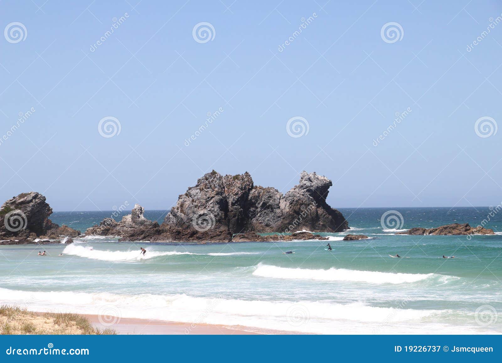 Camel Rock Surf Beach stock image. Image of coastal, rock - 19226737