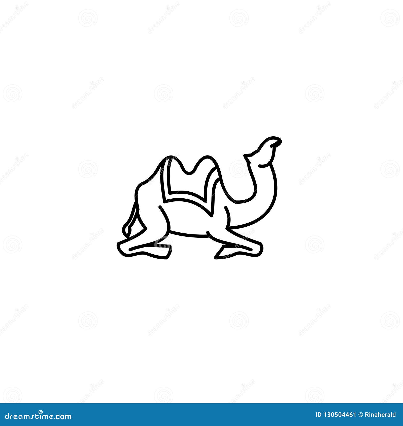 Camel Simple Logo Icon Designs Vector Illustration Stock Illustration ...
