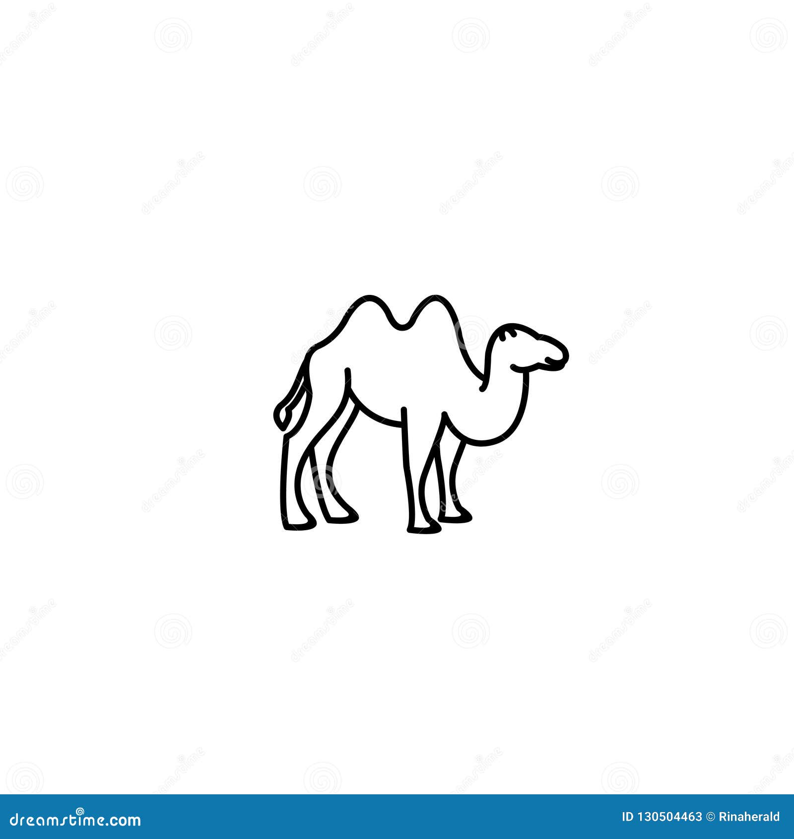 Camel Simple Logo Icon Designs Vector Illustration Stock Illustration ...
