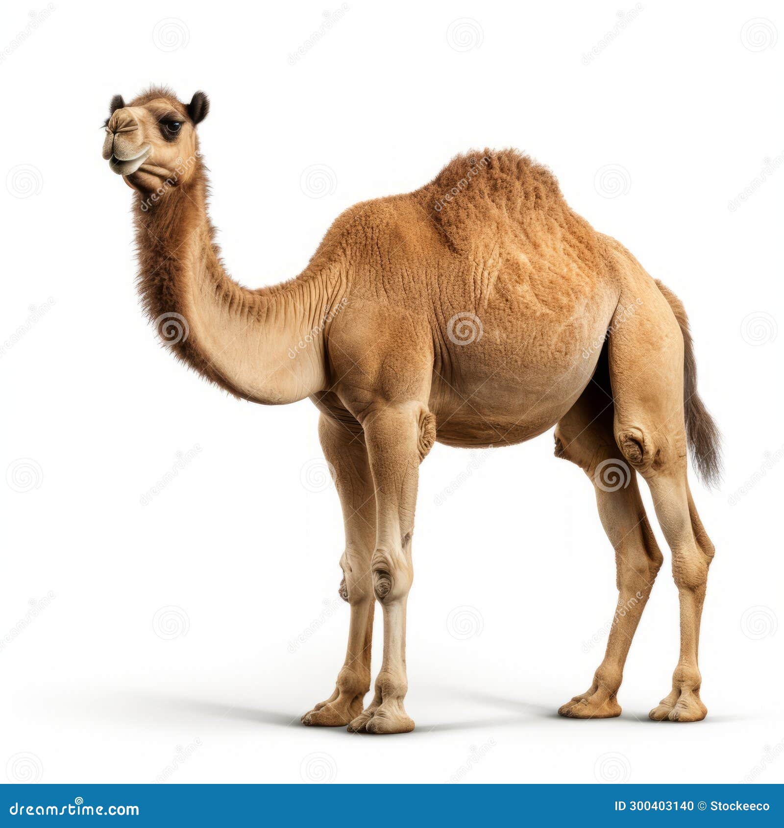 Stunning Uhd Image of a Majestic Camel on a White Background Stock ...