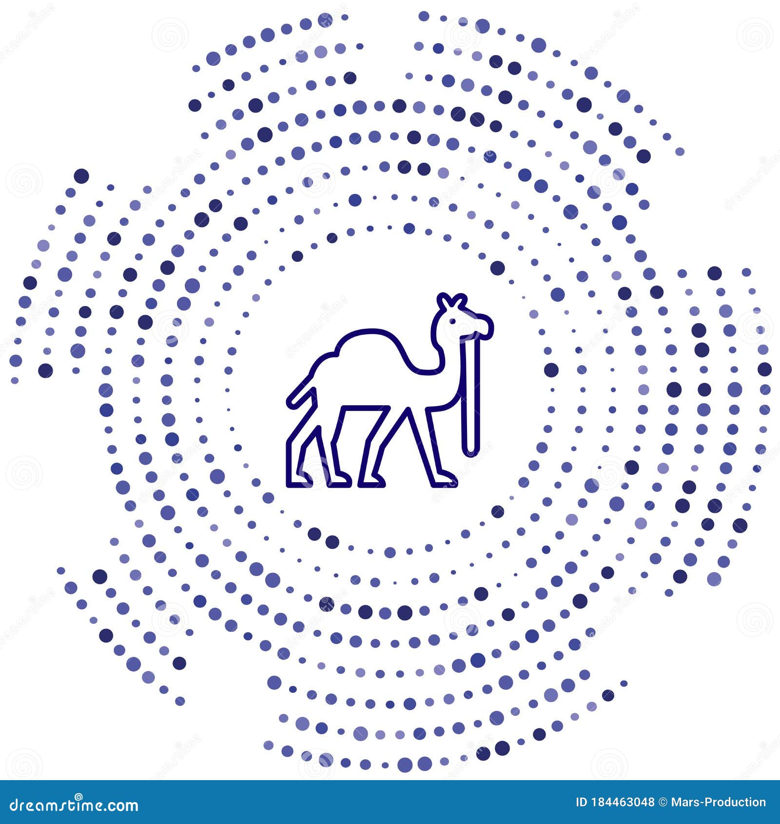 Camel Vector Icon. Camel Editable Stroke. Camel Linear Symbol for Use ...